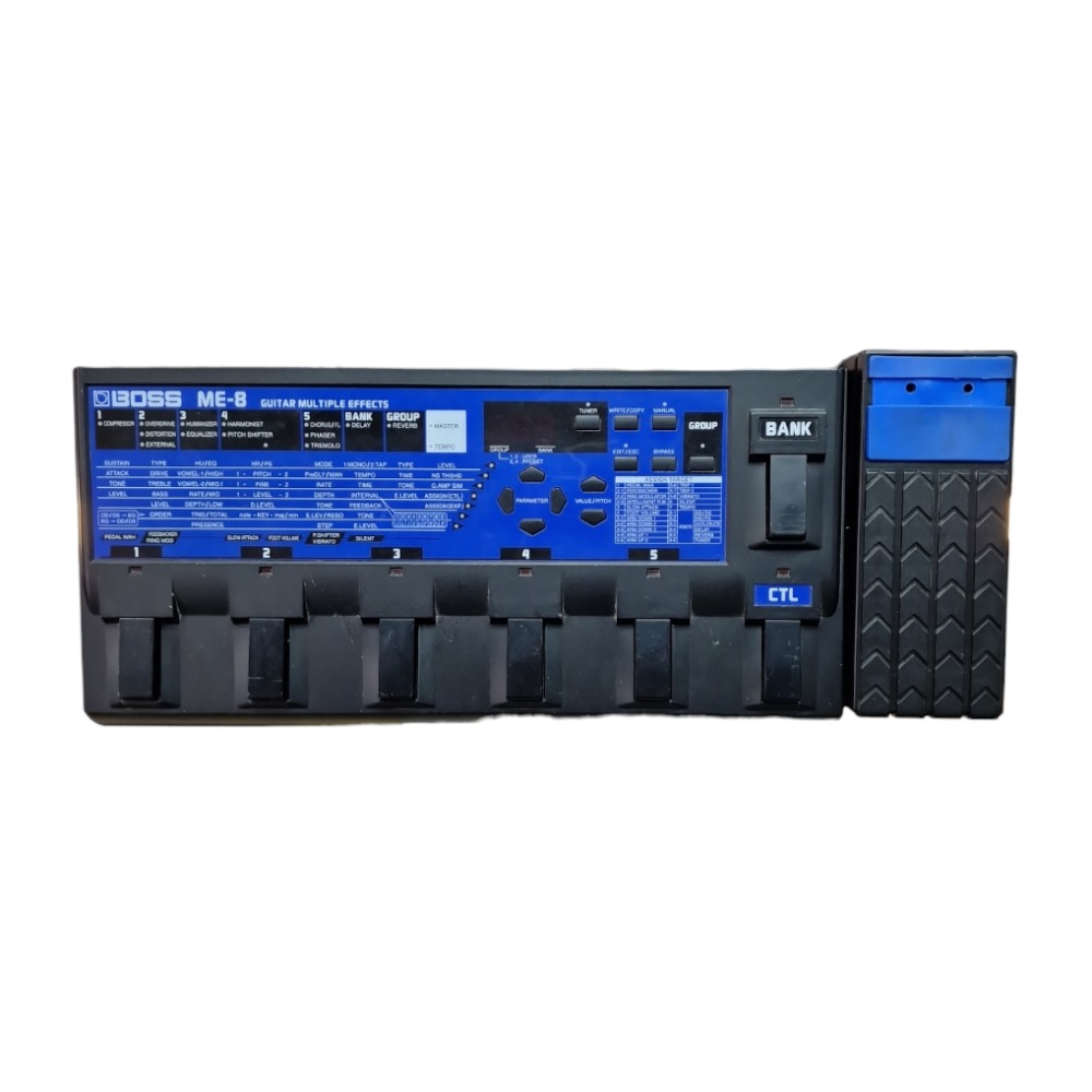 BOSS ME-8 Guitar Multiple Effects Distortion Chorus - Own4Less